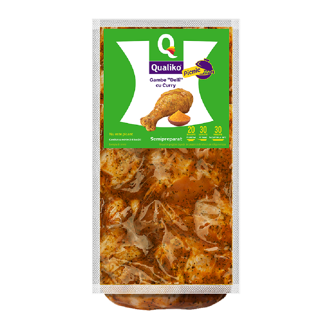 Gambe «Delli» din pui broiler produs refrigerat - Qualiko. Perfect ...